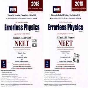 Errorless Physics for JEE Main, JEE Advanced, NEET (Set of 2 Volume ...
